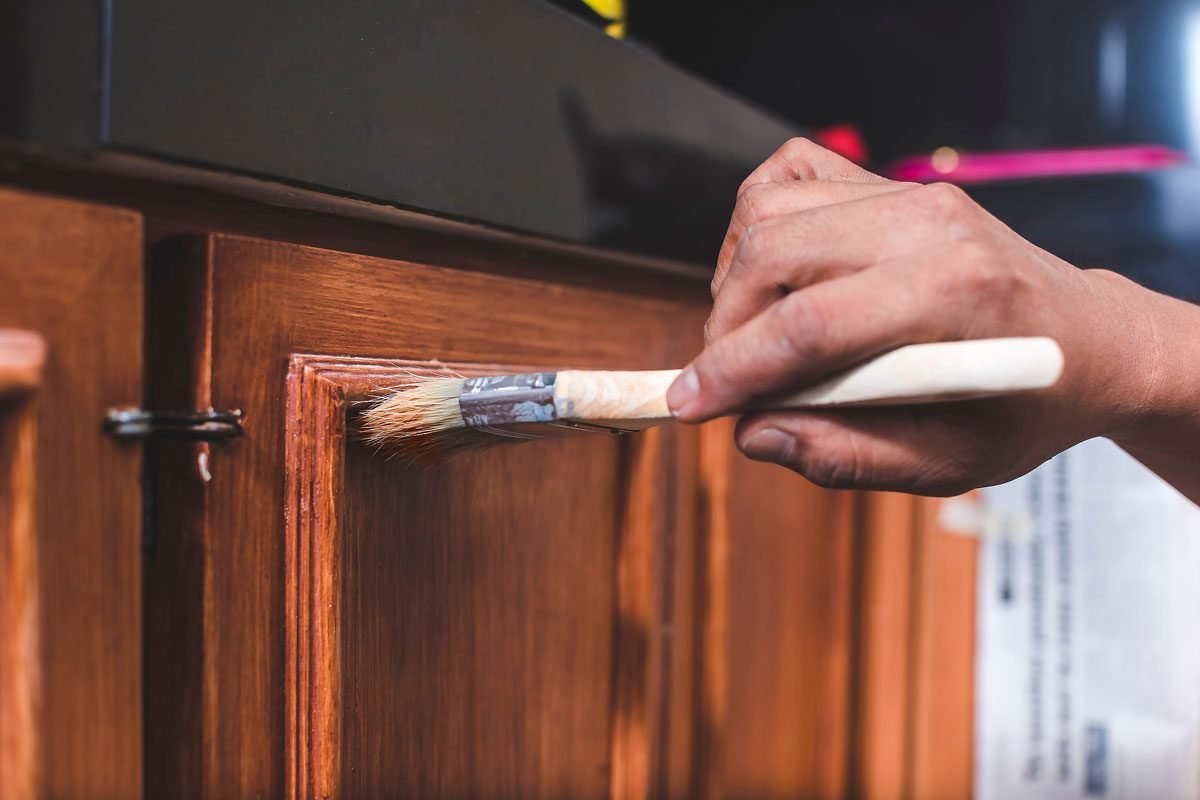 How To Make Dark Stained Wood Lighter Step by Step 